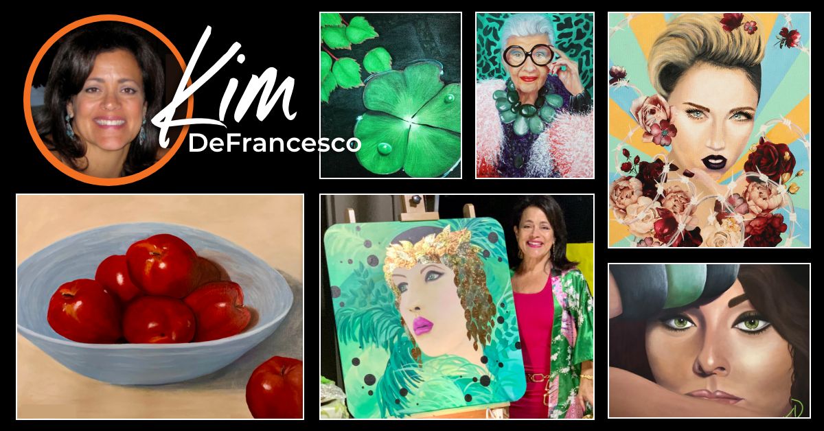 Meet featured artist Kim DeFrancesco and her beautiful art. Her ...