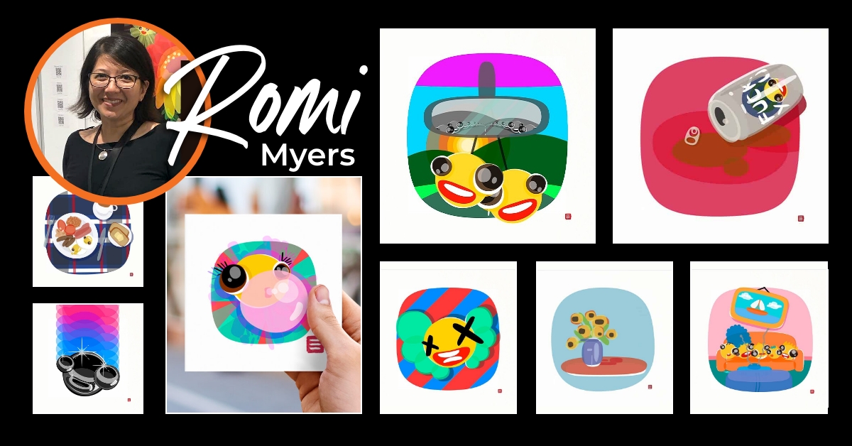 Romi Myers | Meet our featured artist Romi Myers and explore her world ...